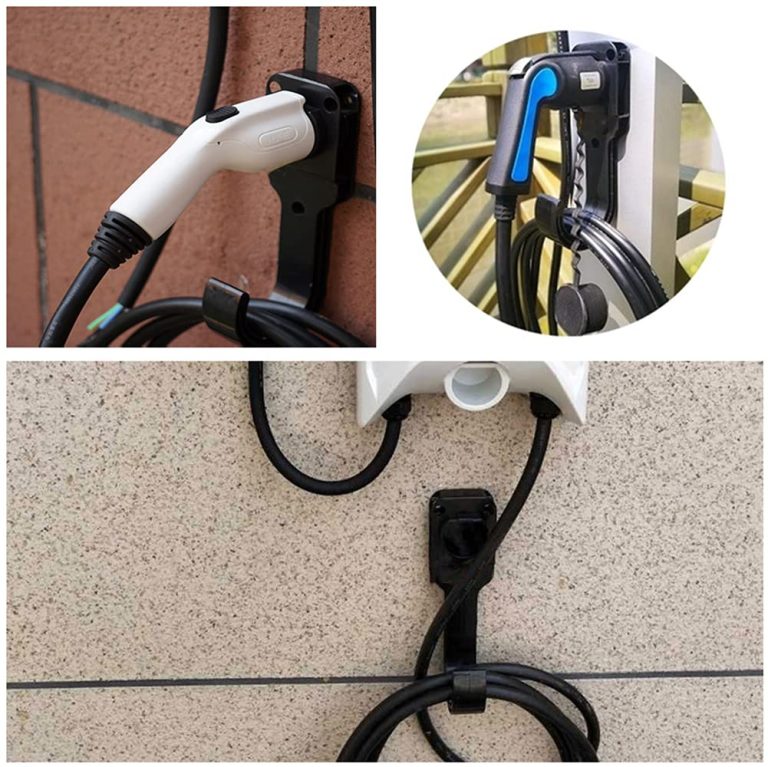 Universal Electric Car J-Hook Charging Cable Holder Compatible with ...