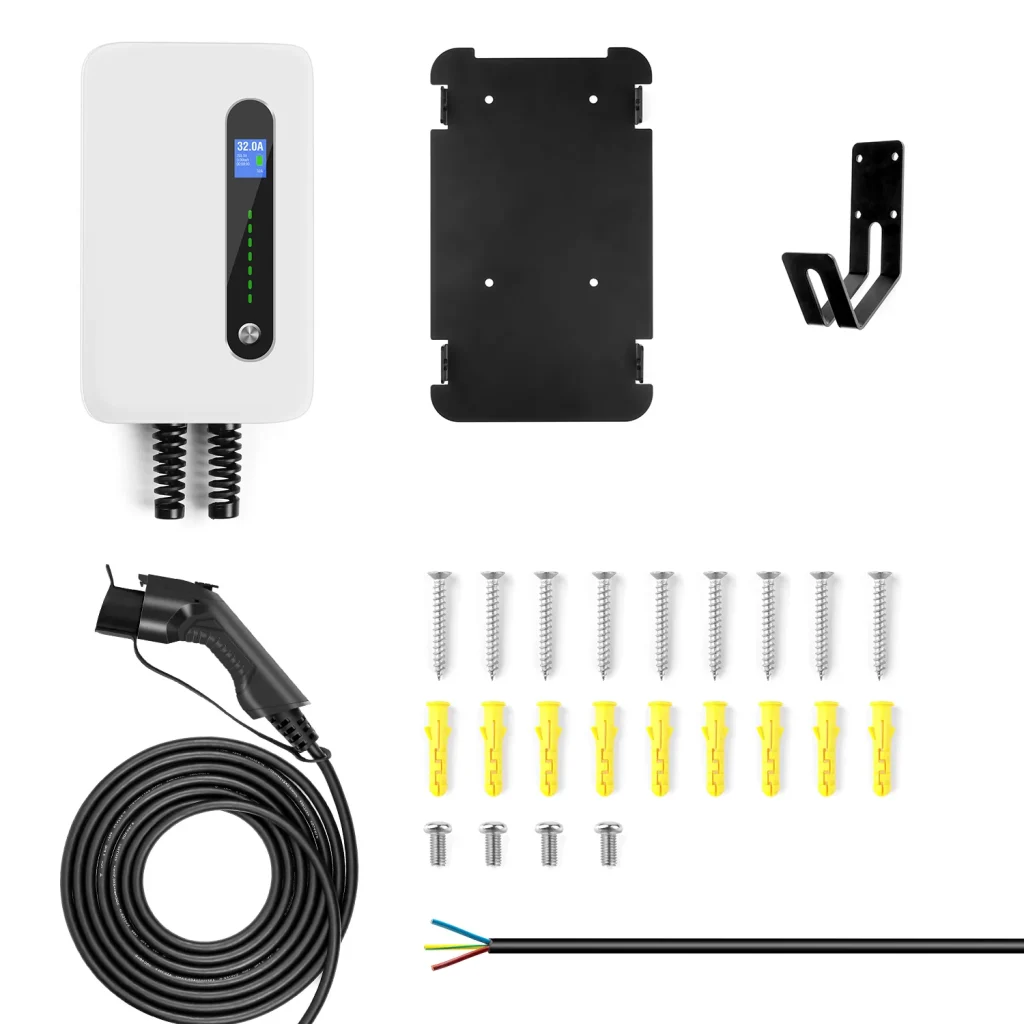 7kW Type 2 32A Single Phase EV Wall Chargers Charging Station Wallbox for BYD - BYD ELECTRIC CAR ...