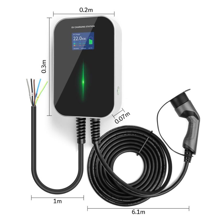Wallbox EV Charger, 32A 3Phase Electric Car Charging Station - BYD ...